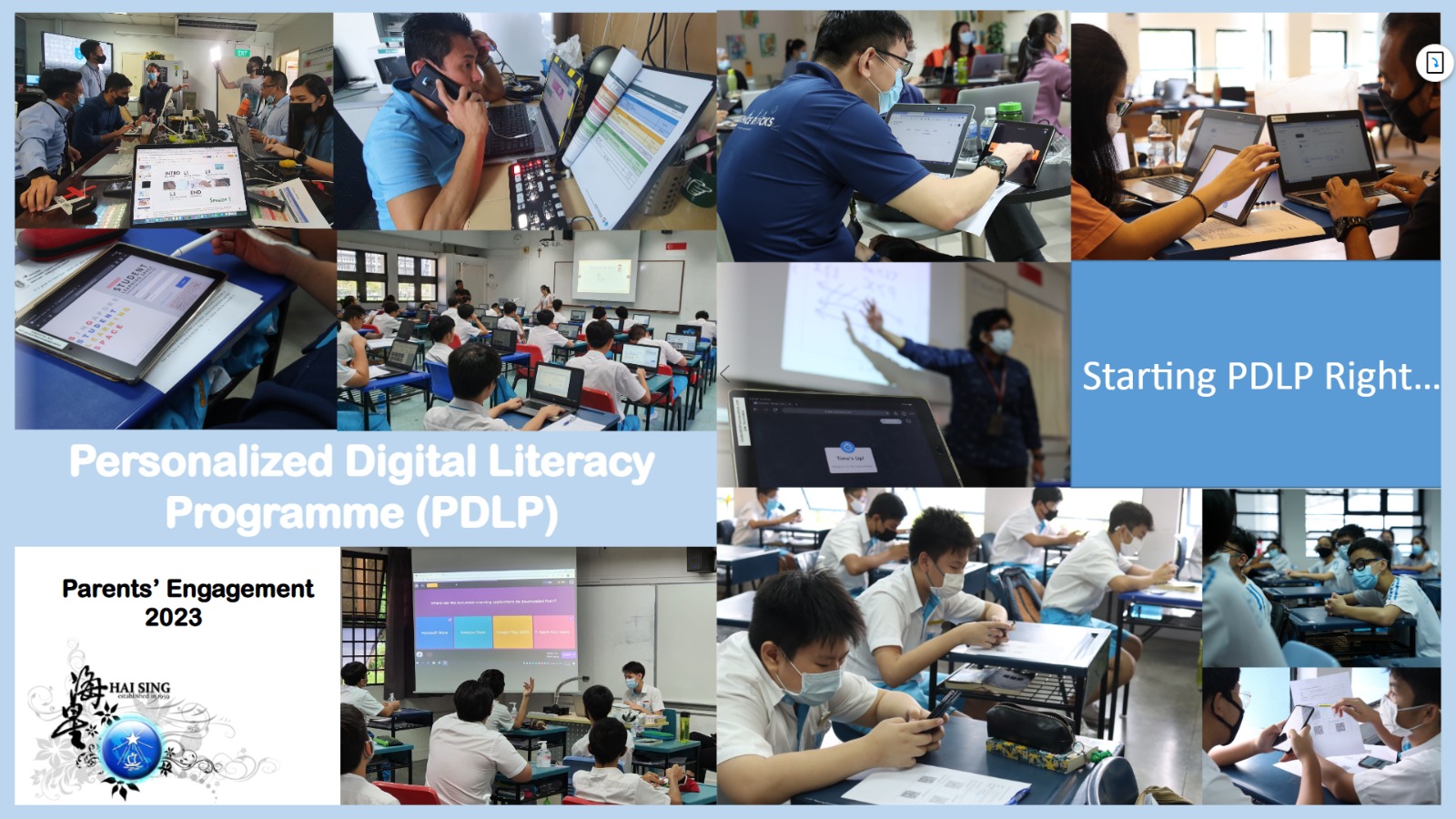 PERSONALISED DIGITAL LEARNING PROGRAMME